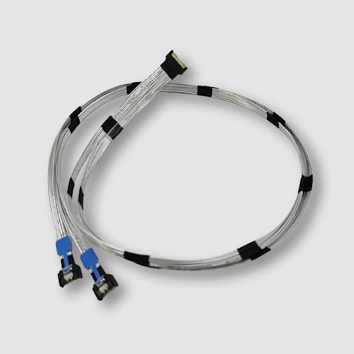 Cable Assembly, MCIO 8X (Straight Type) to 2*MCIO 4X (Straight Type ...