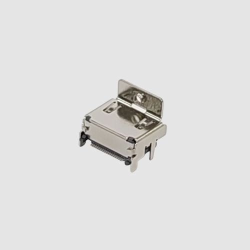 HDMI 2.2 Receptacle – Right Angle, Flange Type – ASTRON 衡星科技股份有限公司